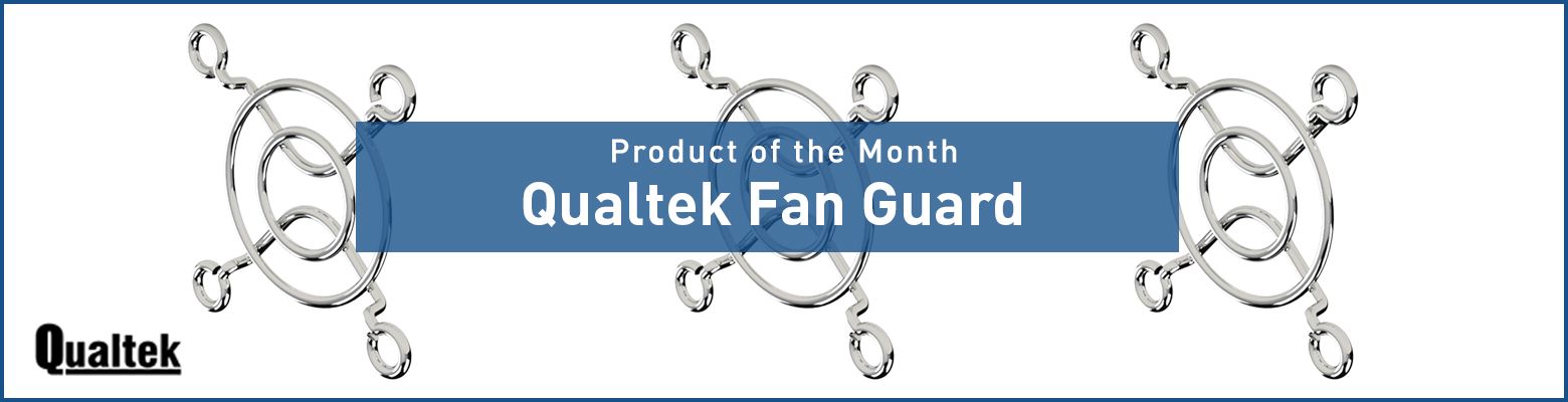 The perfect protection for your fan: fan guards from Qualtek